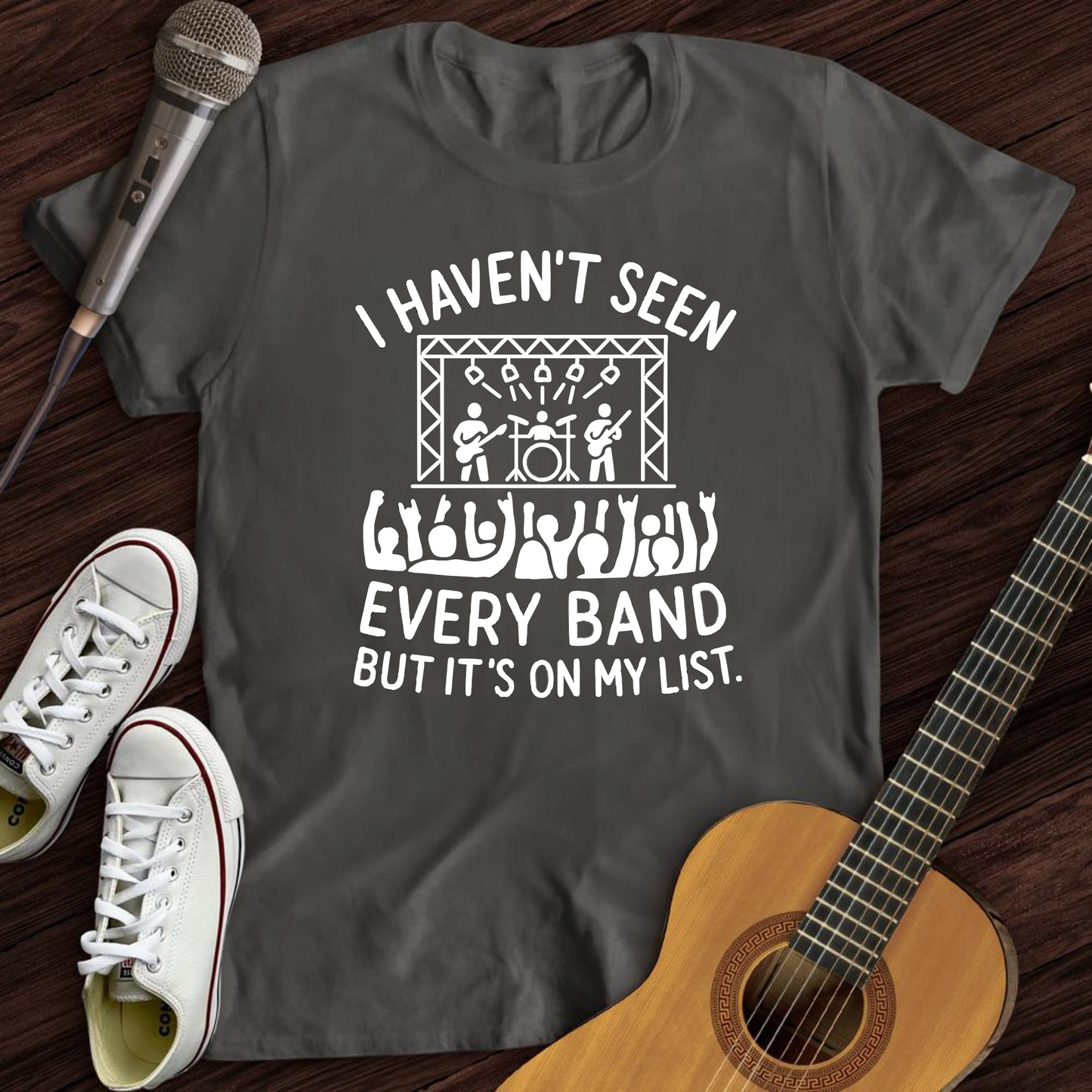 Concert Bucket List T-Shirt – Rhythm And Beat