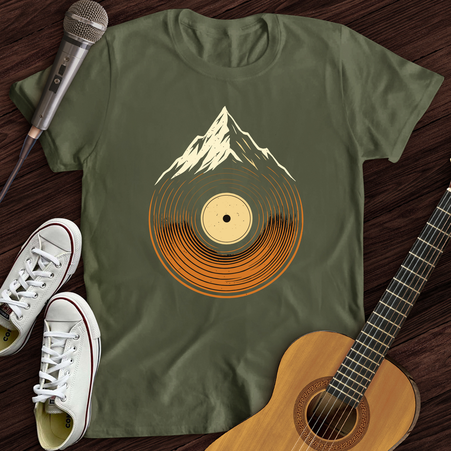 Snowy Vinyl T-Shirt – Rhythm And Beat