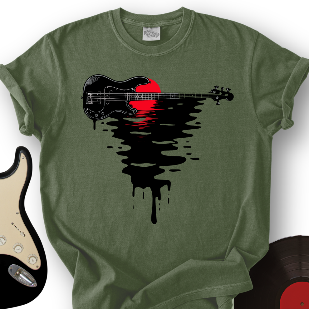 Melting Electric Guitar T-Shirt – Rhythm And Beat