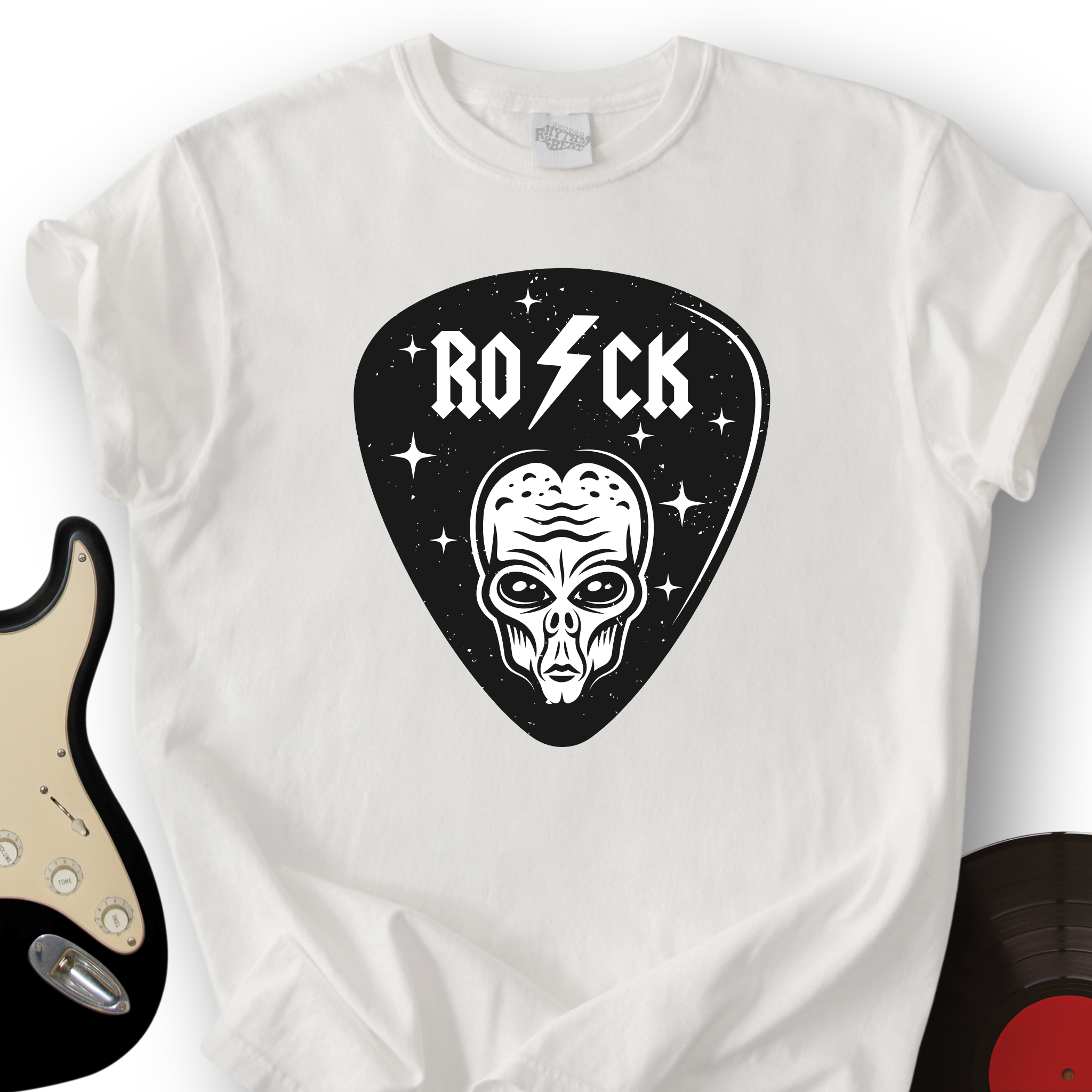 Alien Pick T-Shirt – Rhythm And Beat