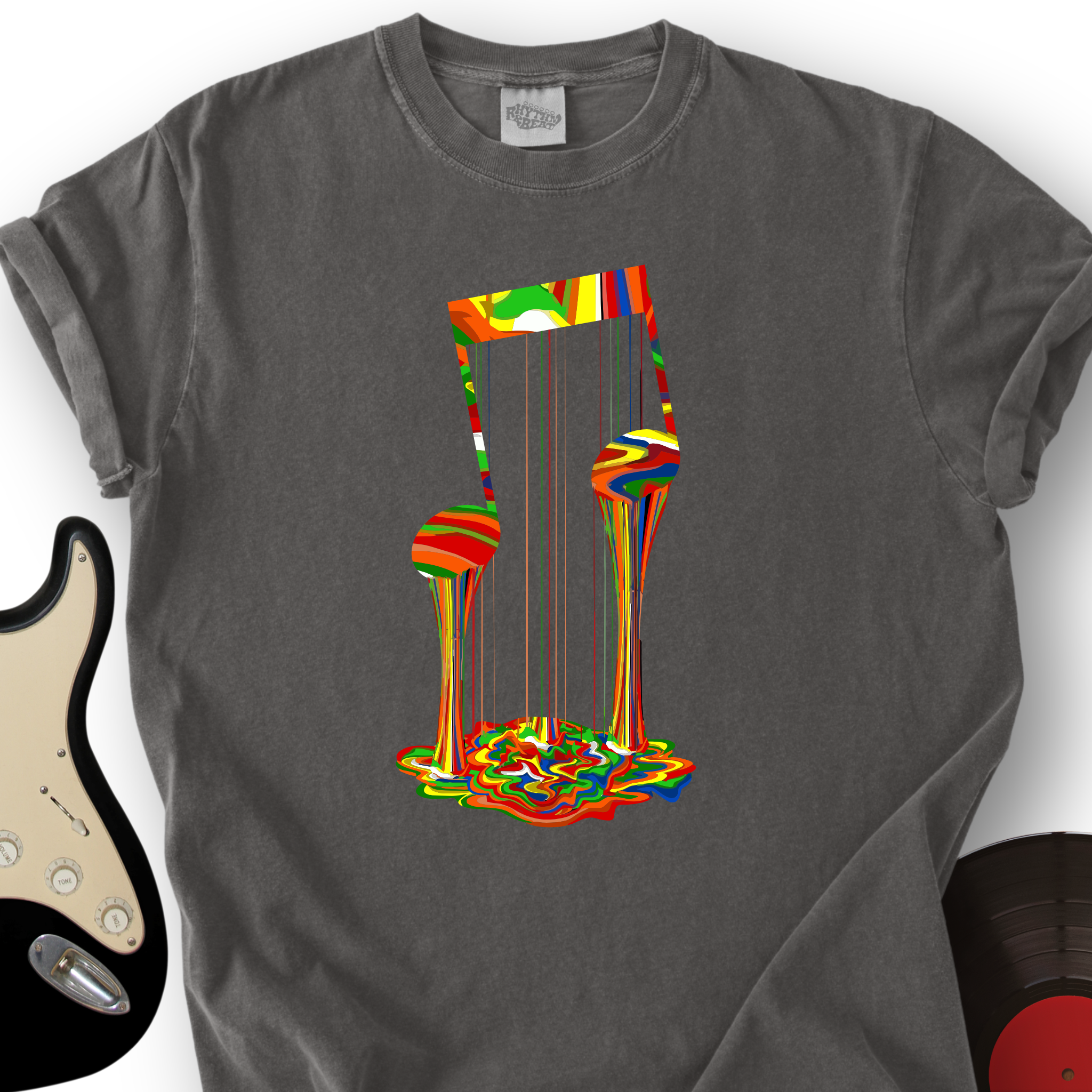 Melting Note T-Shirt – Rhythm And Beat