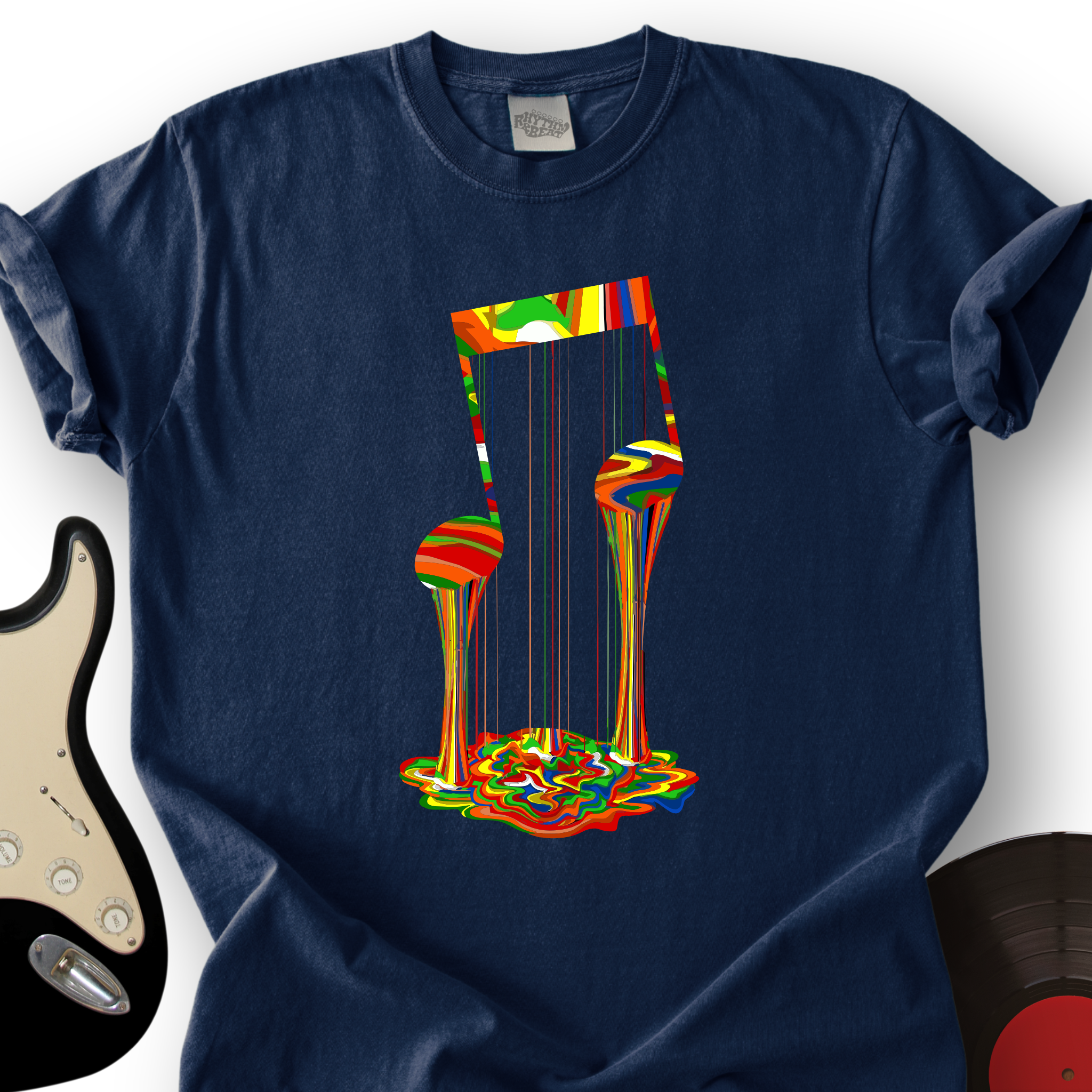Melting Note T-Shirt – Rhythm And Beat