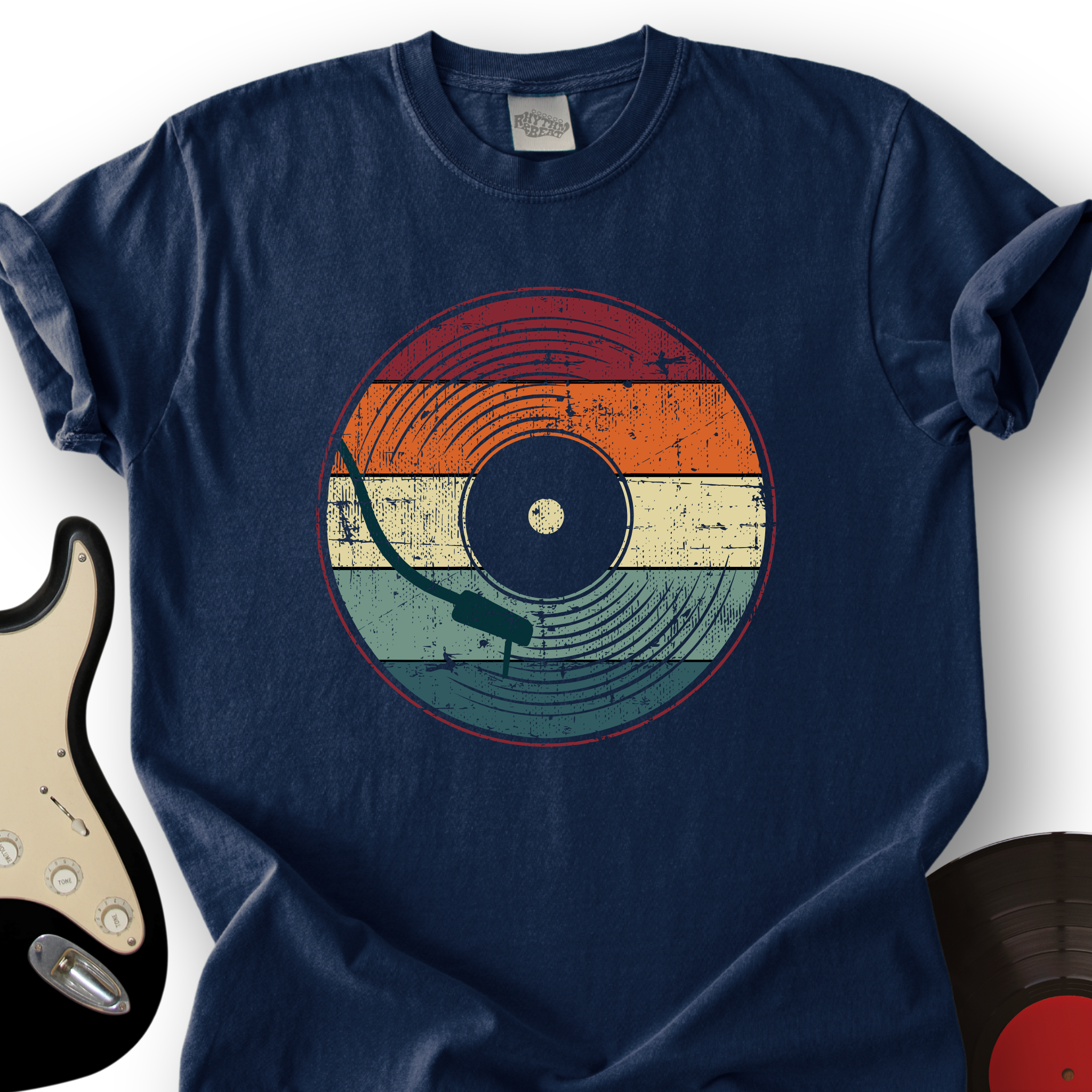 Retro Record T-Shirt – Rhythm And Beat