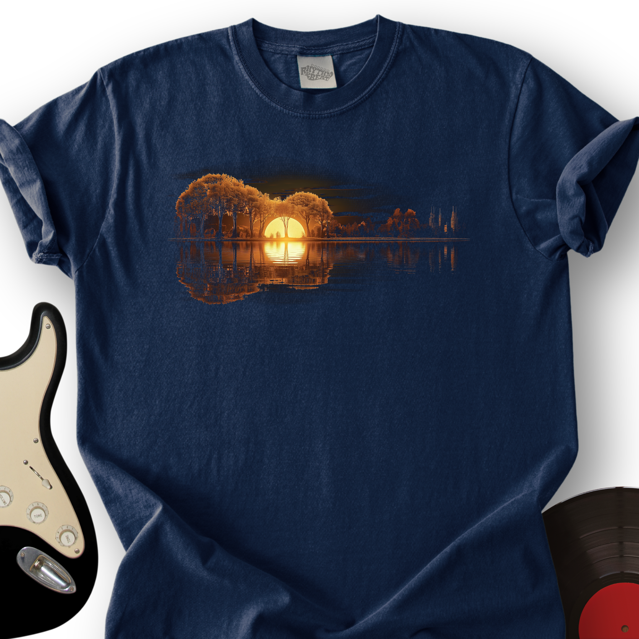 Sunset Strings T-Shirt – Rhythm And Beat